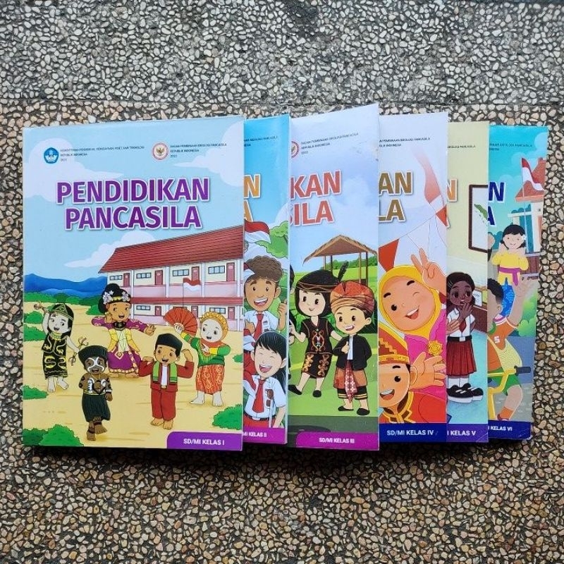 Jual Buku Pendidikan Pancasila Sd/Mi Kelas 1.2.3.4.5.6 Kurikulum Merdeka Original New | Shopee ...