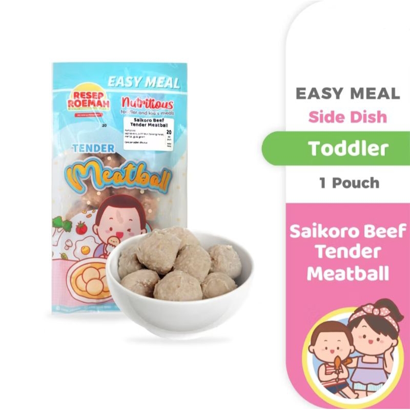 Jual Resep Roemah Saikoro Beef Meatball Chicken Meatball Bakso MPASI ...