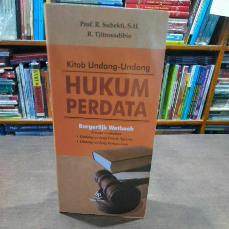 Jual Buku Kitab Undang Undang Hukum Perdata - Prof. R. Subekti | Shopee ...