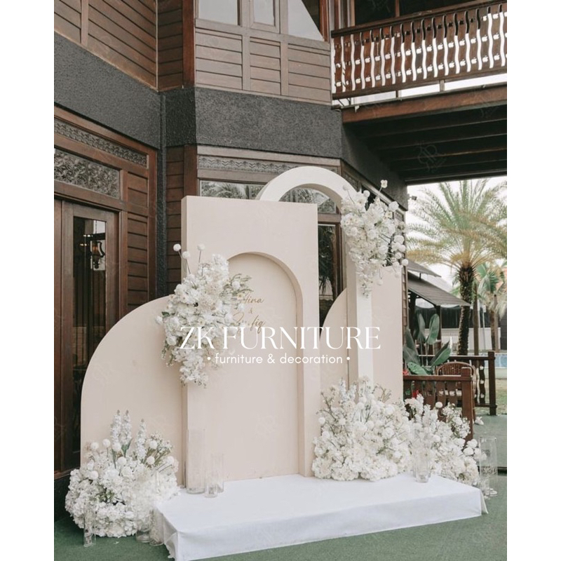 Jual backdrop pelaminan triplek backdrop pernikahan backdrop photoshoot ...