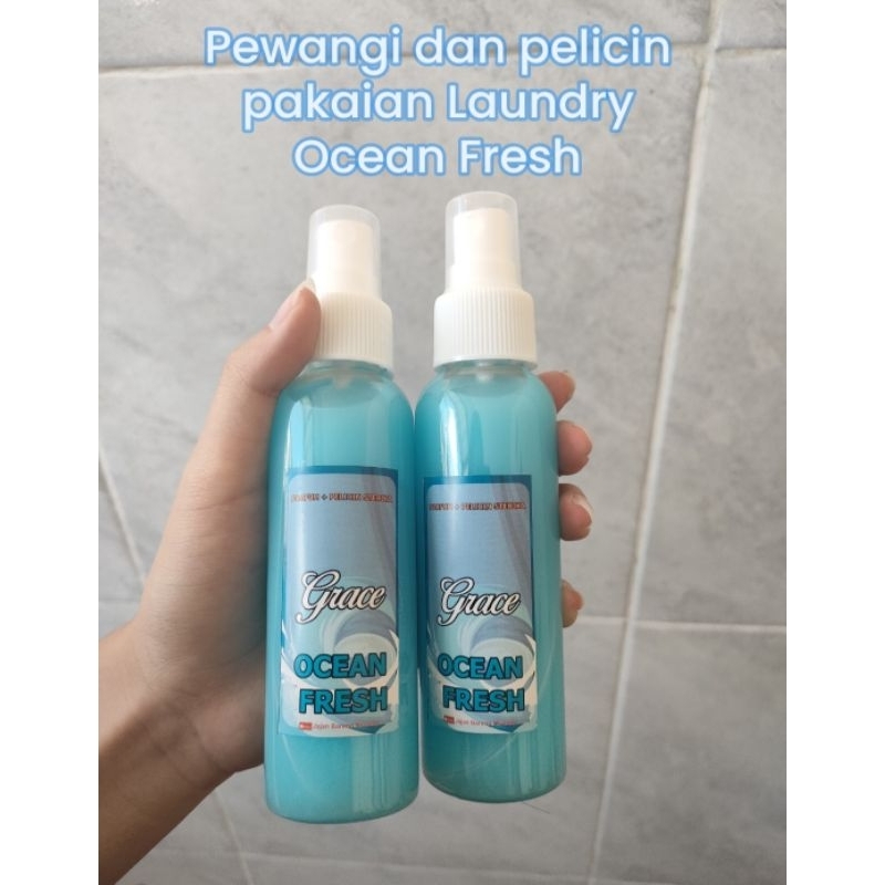 Jual Pewangi dan pelicin setrika pakaian laundry ukuran 100 ml | Shopee ...