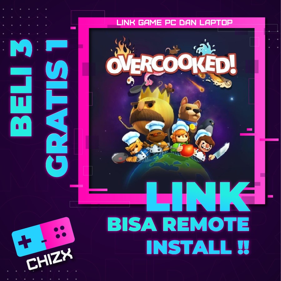 Jual Overcooked 1 - Game Pc - Game Laptop - Link Download | Shopee ...