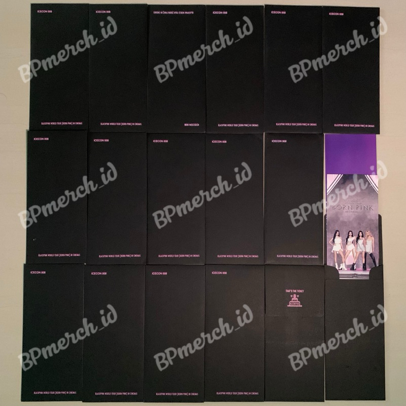 Jual BLACKPINK CGV Korea TTT (That’s The Ticket) | Shopee Indonesia