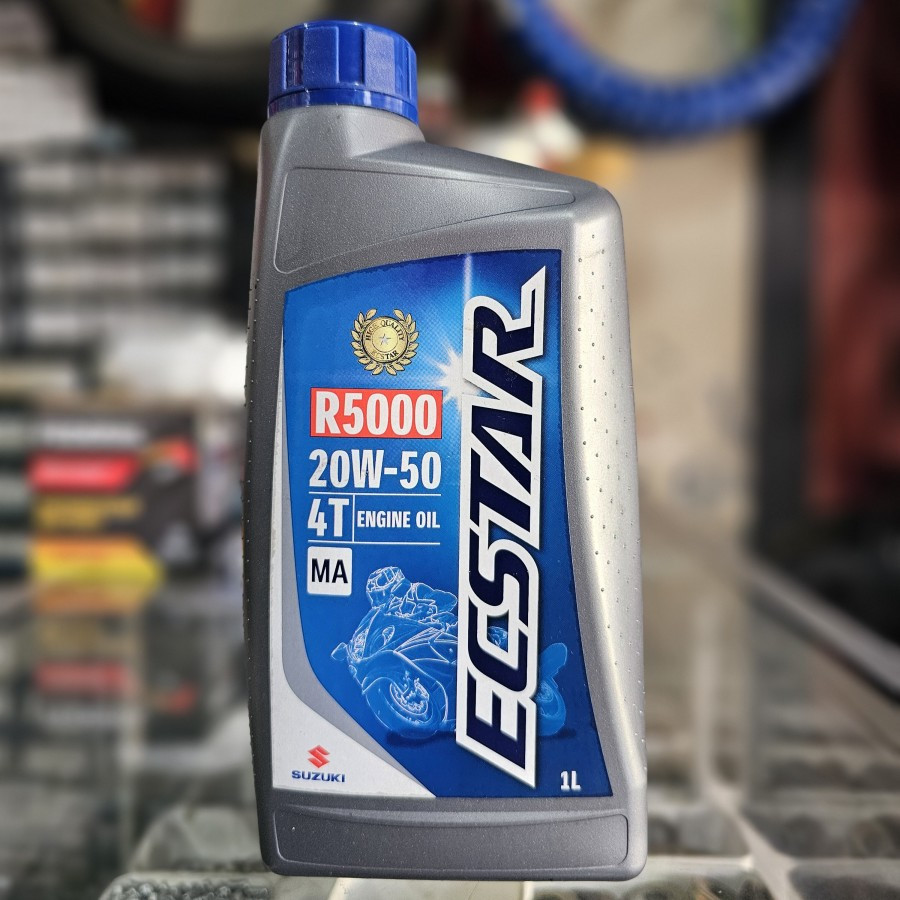 Jual Oli Mesin Motor Suzuki Ecstar R5000 4T SAE 20W-50 1000 ml / 1 ...