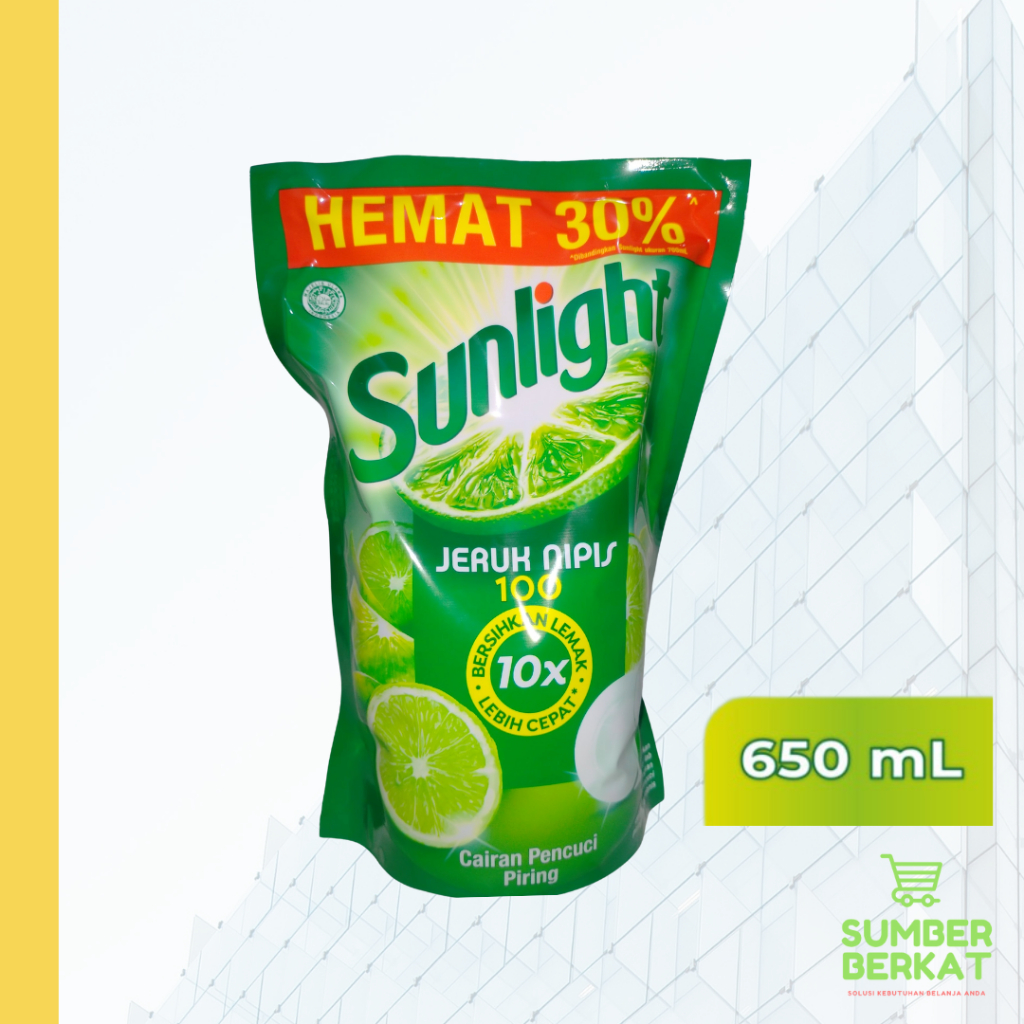 Jual SUNLIGHT SABUN CUCI PIRING 650ml | Shopee Indonesia