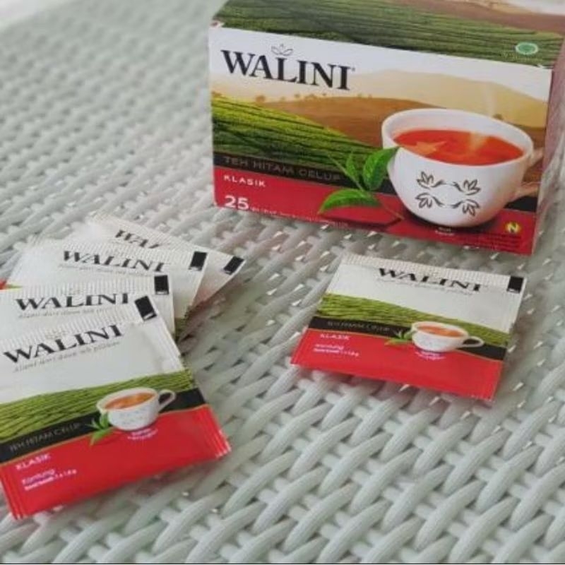 Jual TEH WALINI CELUP HITAM ORIGINAL / CLASSIC / BLACKTEA | Shopee ...