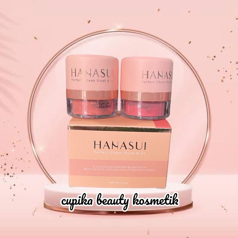 Jual ub,zz - HANASUI BLUSH ON POWDER - HANASUI CHEEK BLUSH ON & GO ...