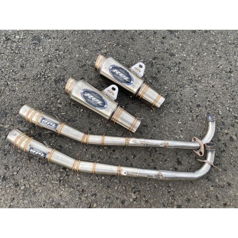 Jual KNALPOT BEBEK SLEEP ENGINE TIPE GP5 MP2 SR-9 DRAG RODERACE Jupiter ...