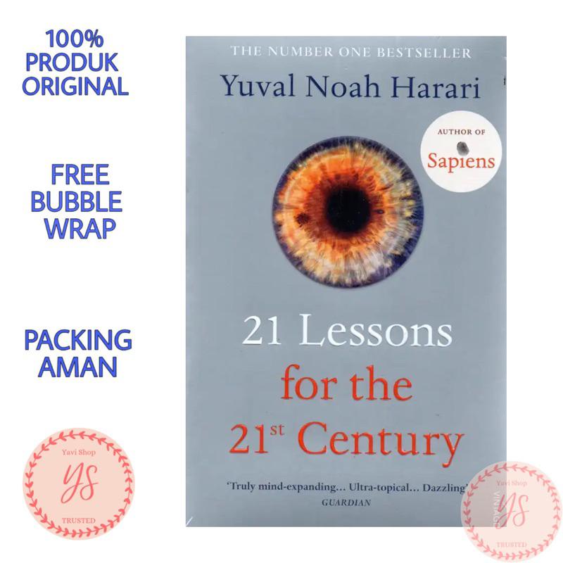 Jual 21 Lessons For The 21St Century Vintage | Yuval Noah Harari ...