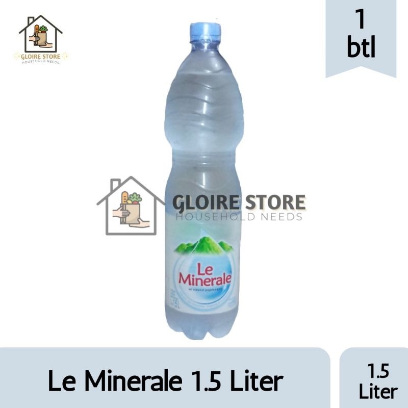 Jual LE MINERALE BOTOL BESAR 1.5 LITER (RR/E.W) | Shopee Indonesia
