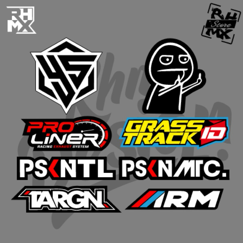 Jual sticker ys vinyl stiker matic koyo proliner logo racing pack motor ...