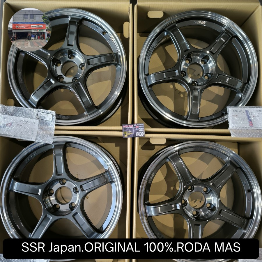 Jual Velg SSR GTX03 Japan (ORIGINAL) R18x8 pcd5x112 (mini F55,F60,MG4 EV,MG5 GT,Golf) | Shopee ...