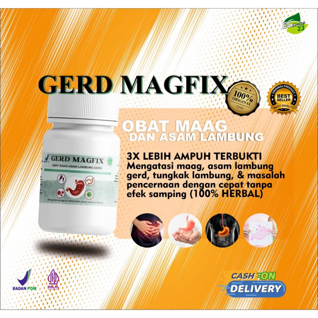 Jual Gerd magfix untuk asam lambung dan maag kronis meredakan serta ...