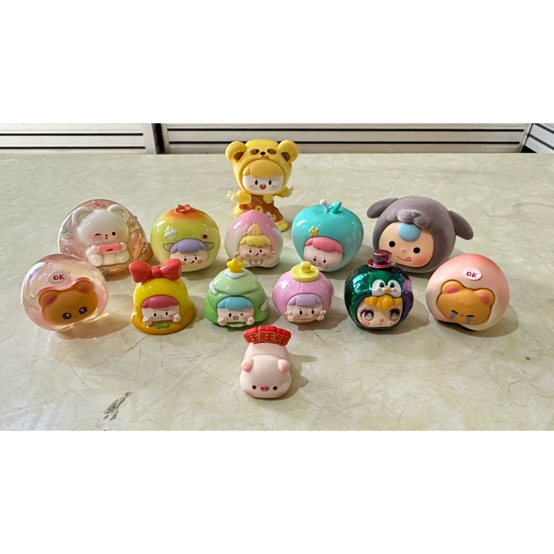 Jual SELECTED Blind Box Figure Kacang Baby Billie Meatball Fox Mini ...