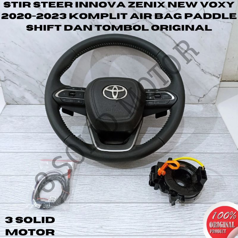 Jual STIR STEER INNOVA ZENIX NEW VOXY 2022-2023 KOMPLIT AIRBAG PADDLE ...