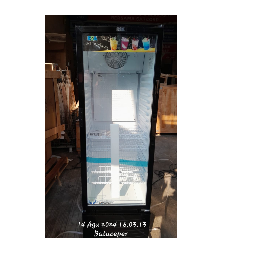 Jual AGATE 300R PROMO Display Showcase 282 liter Rsa / AGATE300R Lemari ...