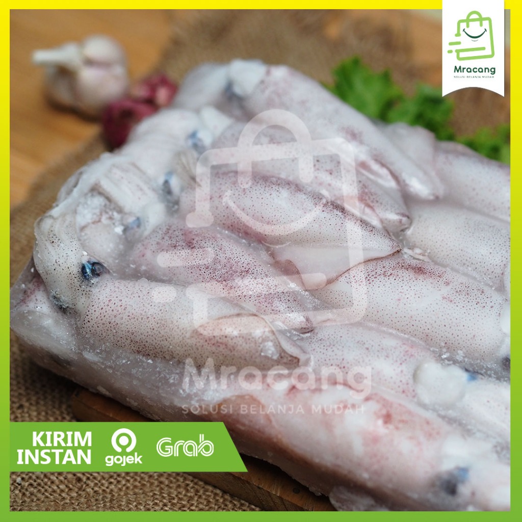 Jual Cumi Fresh Frozen / Cumi Premium Tinta Belum Pecah - Berat 1kg ...