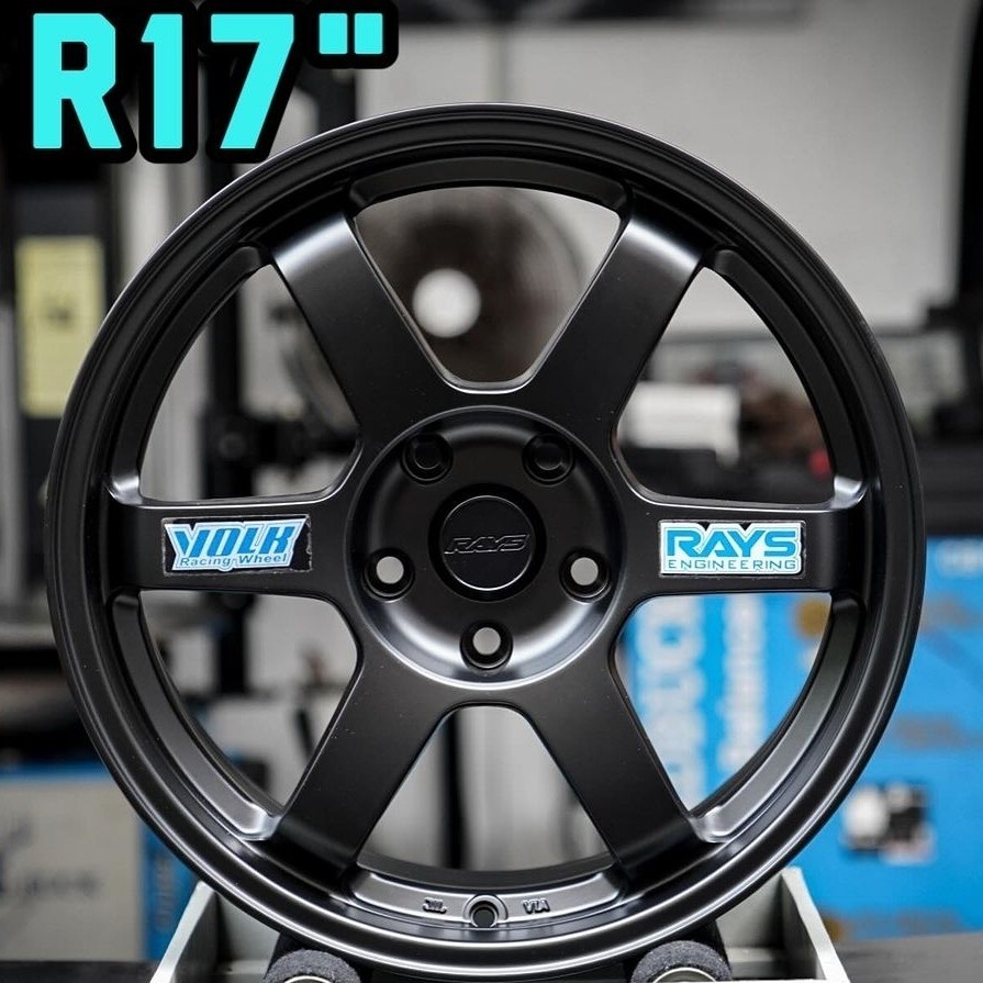 Jual velg mobil TE37 R17 velg ring 17 Innova terios rush Xpander xl7 ...