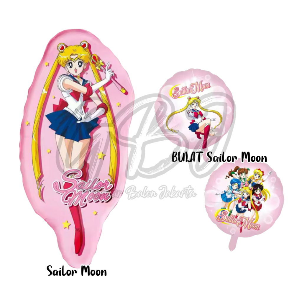 Jual Balon Foil JUMBO Sailor Moon / Balala The Fairies / BULAT Peri ...