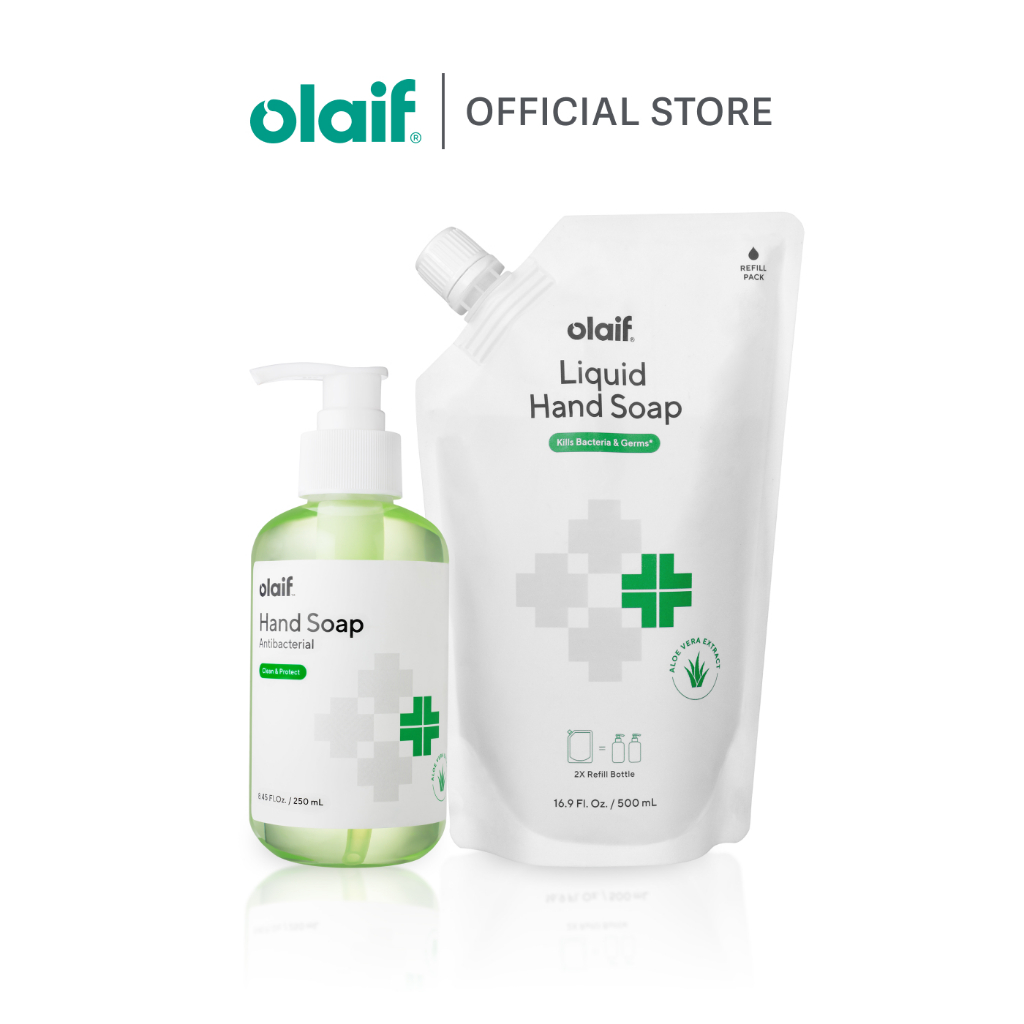 Jual Olaif Antibacterial Hand Soap (250ml / 500ml) - Sabun Cuci Tangan ...