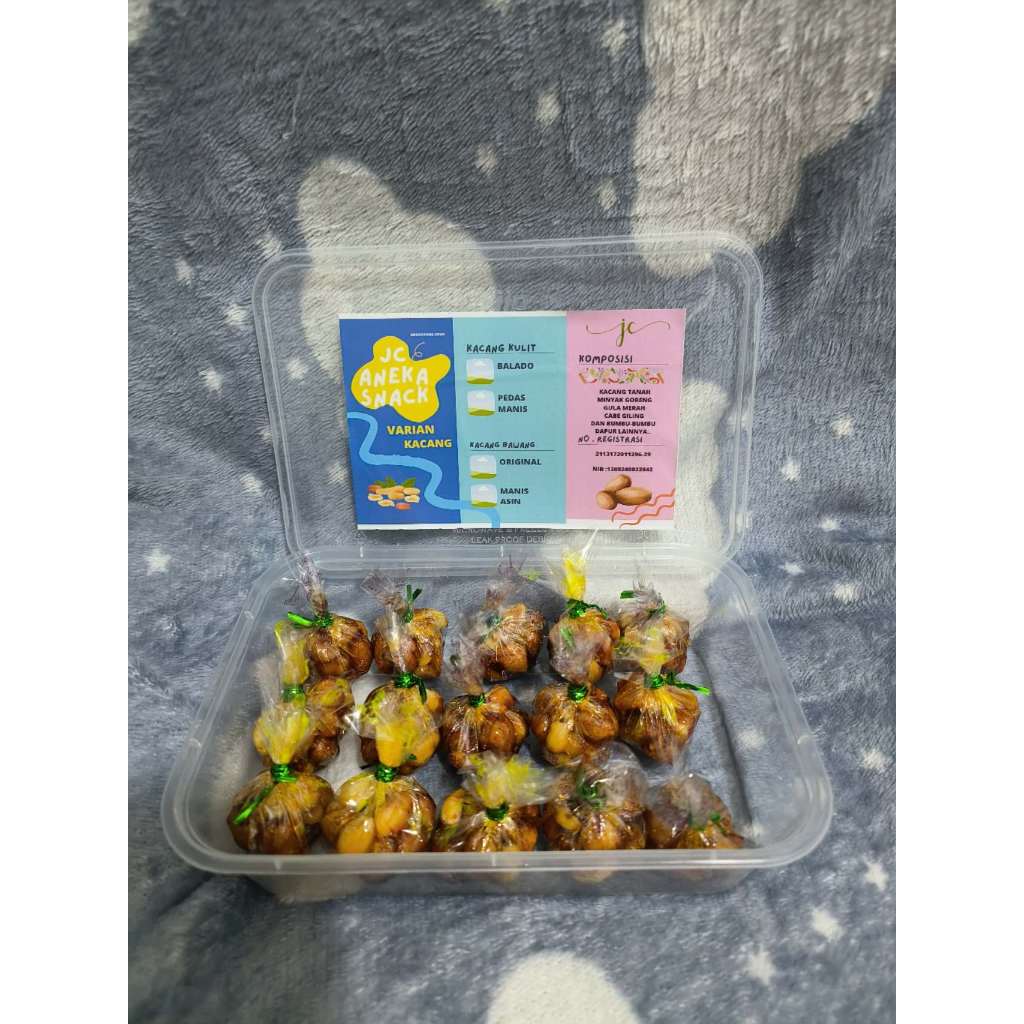 Jual Jc_Kacang balado & Pedas Manis Kemasan Box Isi 15 Pcs | Shopee ...