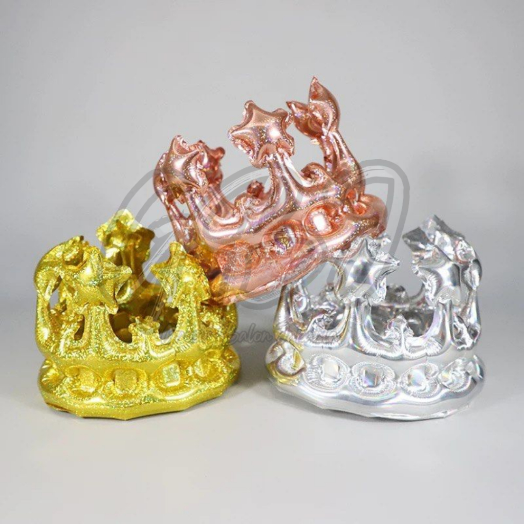 Jual Balon Foil BANDO Crown 3D / King and Queen Mahkota Anak / Bando ...