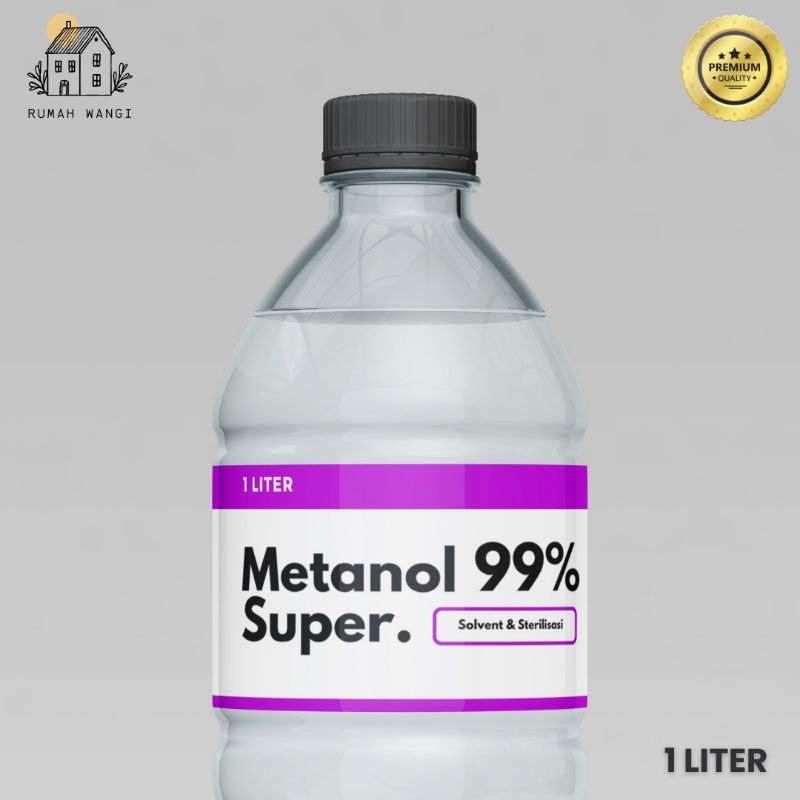 Jual METANOL 99% PELARUT PARFUM 1 LITER KUALITAS SUPER | Shopee Indonesia