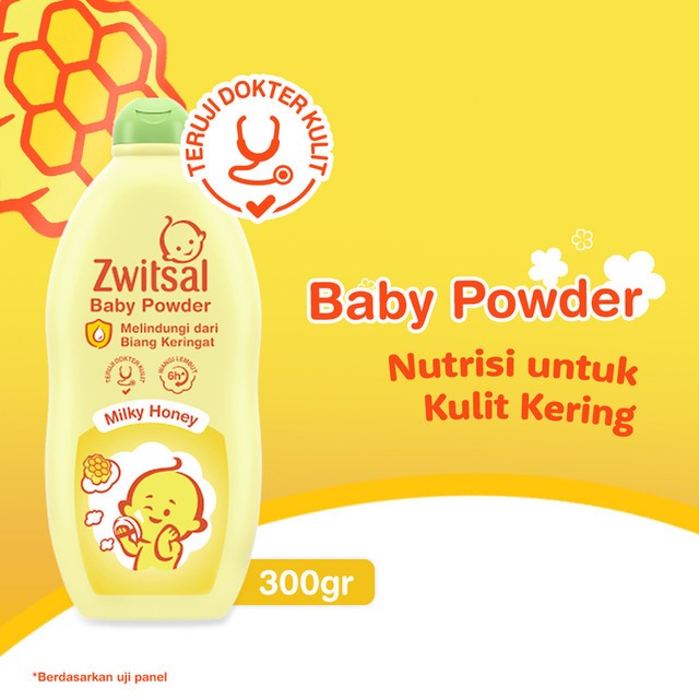 Jual Zwitsal Baby Powder Rich Honey 300 gr | Shopee Indonesia
