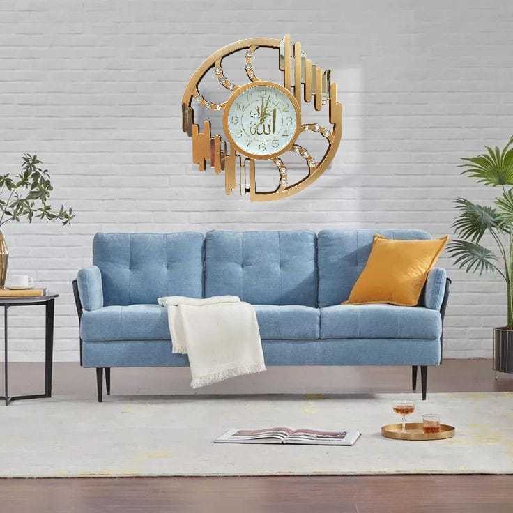 Jual Jam Dinding Modern Islam LUNA/ Jam Dinding Aesthetic / Jam Dinding ...