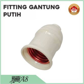 Jual Fitting Lampu Gantung Hitam dan Putih / fitting lampu e27 | Shopee Indonesia