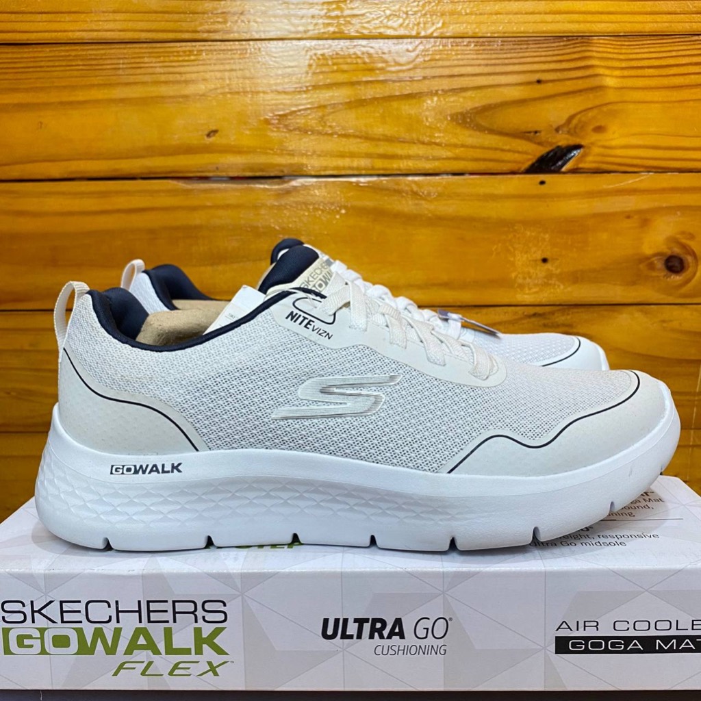 Jual SEPATU SKECHERS PRIA SKECHERS GO WALK FLEX NITEVIZN 216494 ...