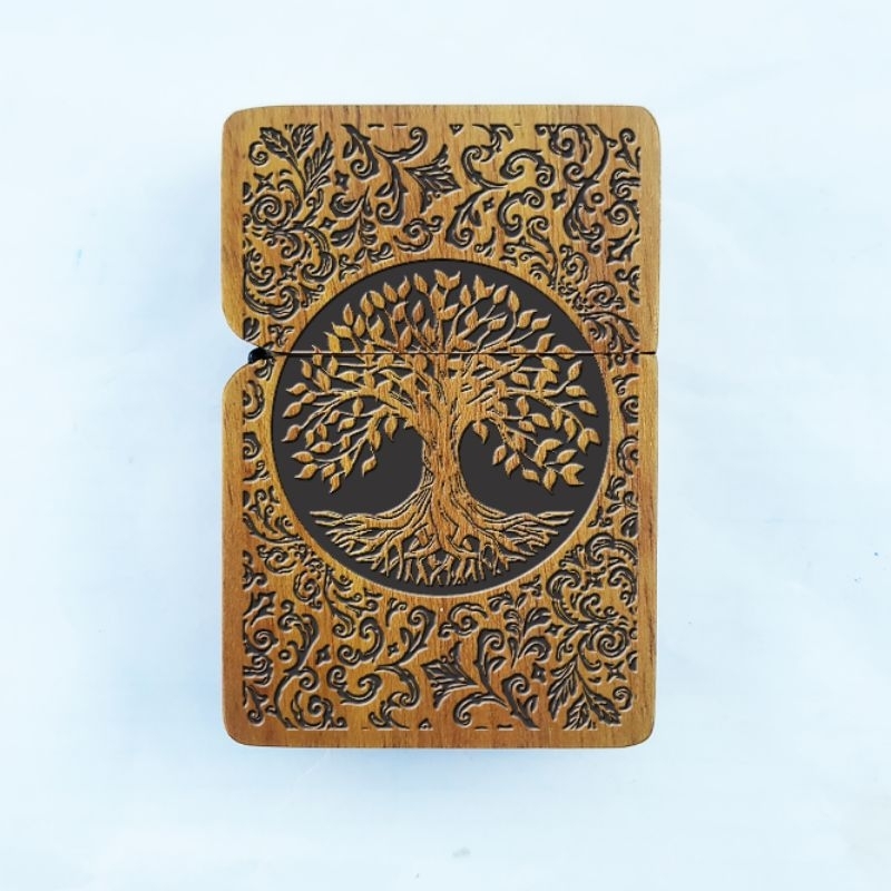 Jual korek api zippo grafir tree of life | Shopee Indonesia