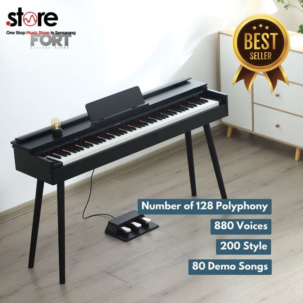 Jual Piano Digital Pemula Fort Batavia plus ( include A stand dan 3 ...