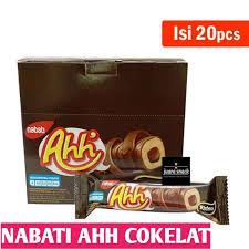 Jual NABATI,AHH,CHOCOLATOS,SIIP,ROLLS ALL VARIAN 1box isi 20X4G ...