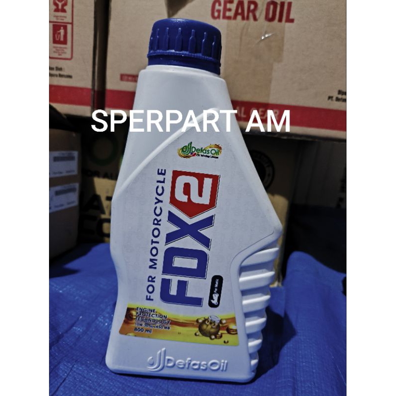Jual Oli Mesin FDX 2 DEFAS 10W-30 4T (800 ML) | Shopee Indonesia