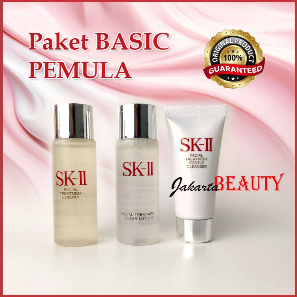 Jual SK II SK-II Facial Treatment Paket perawatan wajah skincare pemula ...