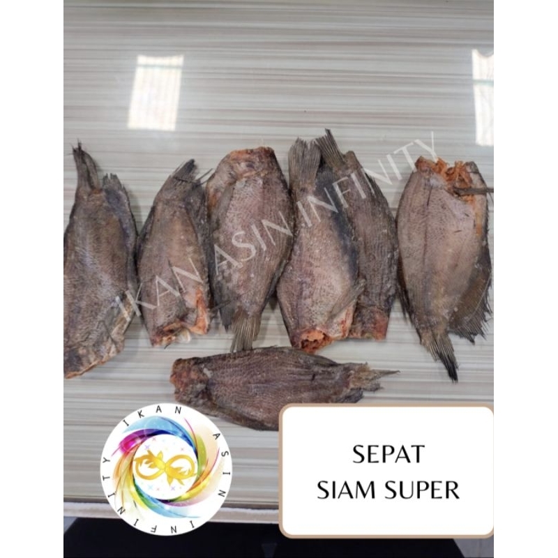 Jual Ikan Asin Sepat Siam (500 gram) | Shopee Indonesia