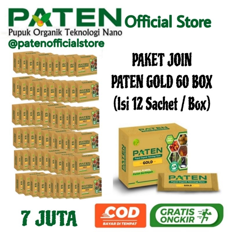 Jual PAKET JOIN MEMBER AGEN MITRA USAHA 60 BOX PUPUK PATEN GOLD SAWIT ...