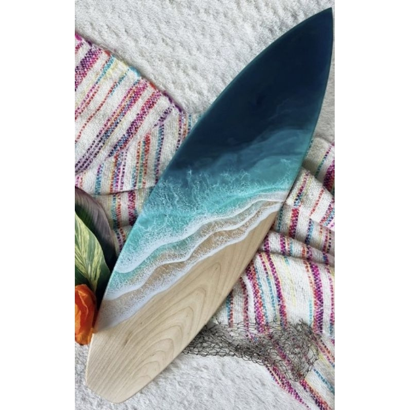 Jual surfboard custom, resin art surfboard, surfing dekorasi, surfboard ...