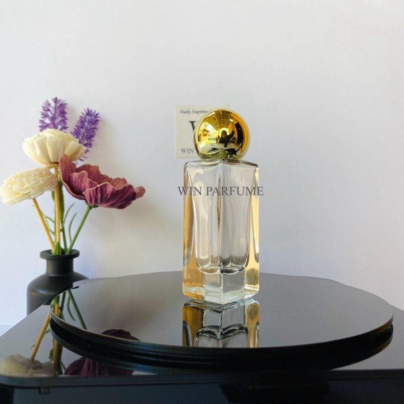 Jual Botol Parfume Mewah 30ml Savin Semi Press Tutup Bulat Gold UV Ring ...