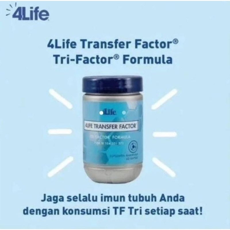 Jual partner-logo4LIFE Plus Tri-Factor Formula | 4life Plus Isi 60 ...