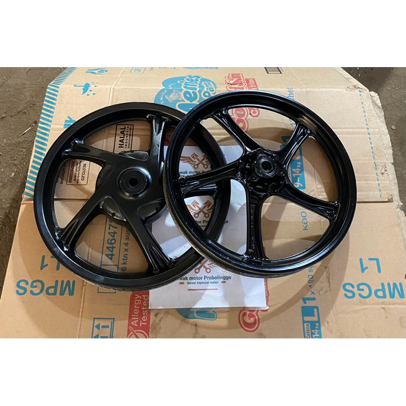 Jual velg pelek depan belakang Yamaha Mio j Mio M3 Mio soul original ...
