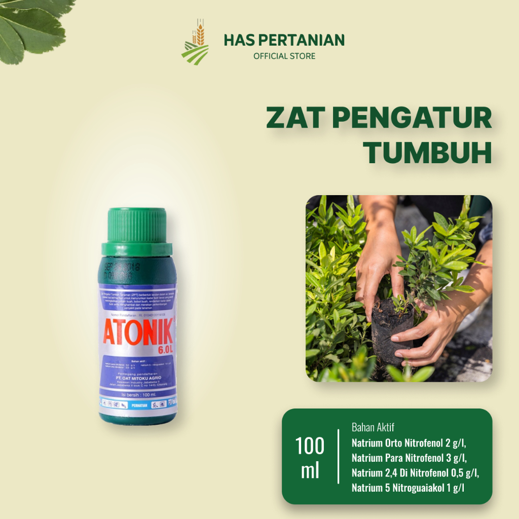 Jual Atonik 100 ml - Zat Pengatur Tumbuh Tanaman | Shopee Indonesia