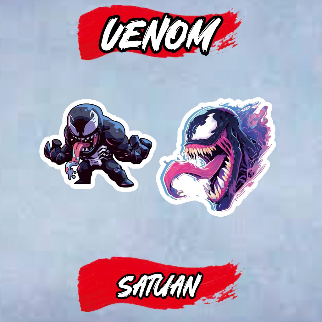 Jual Sticker Marvel Venom Satuan ( scrapbook, coverbook, tumblr, laptop ...