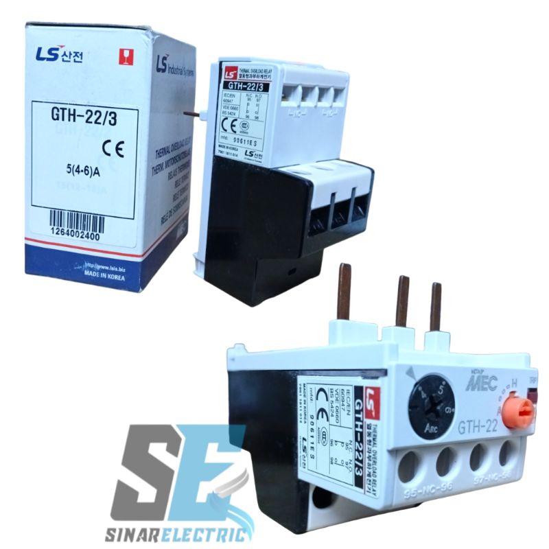 Jual GTH 22/3 5[4-6] A dan MT-32/3H 15 [12-18] A LS Electric thermal ...
