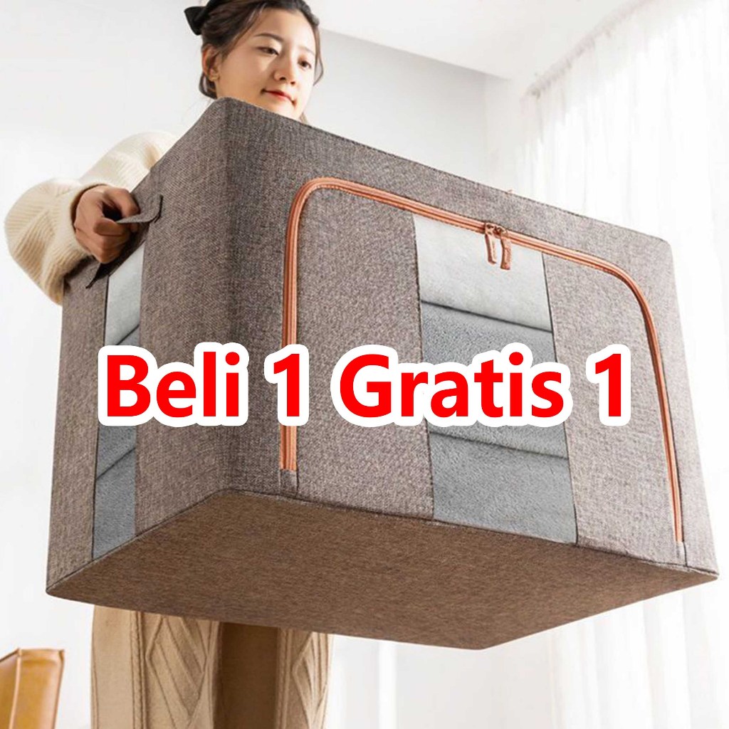 Jual storage box 66L/110L kotak penyimpanan container box tahan lembab ...