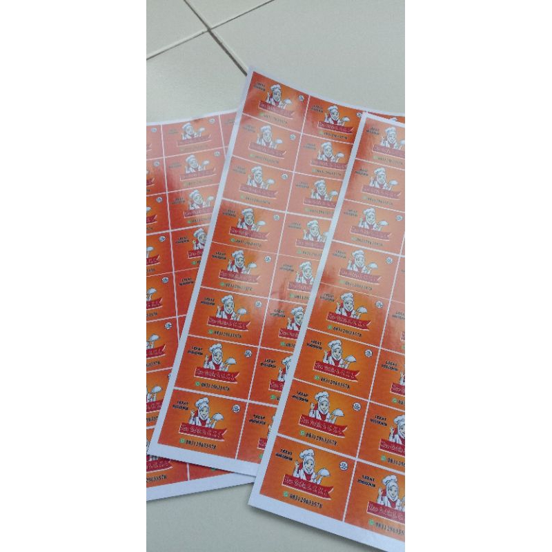 Jual Stiker Label Persegi Panjang A4 | Shopee Indonesia