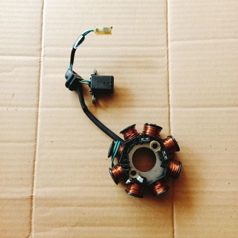 Jual Spul Spull Spool Stator Comp Supra X 125 yang karbu yang magnet mitsuba original | Shopee ...