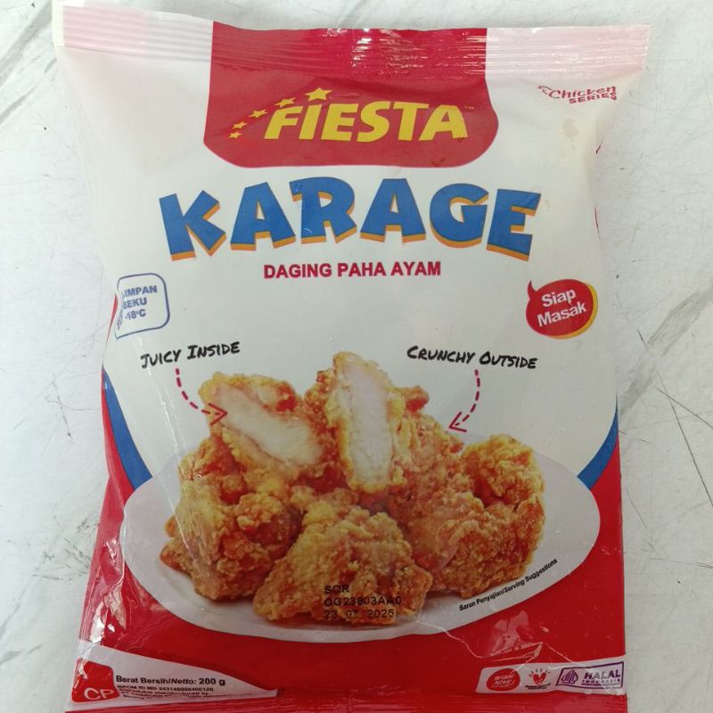 Jual Fiesta karage 200gr (DAGING PAHA AYAM) | Shopee Indonesia
