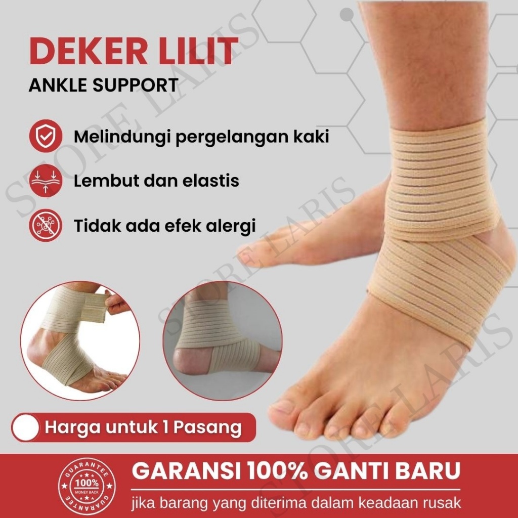 Jual Ankle Support Sleeve Telapak Strap Chaoba Lutut Sport Brace Engkle ...